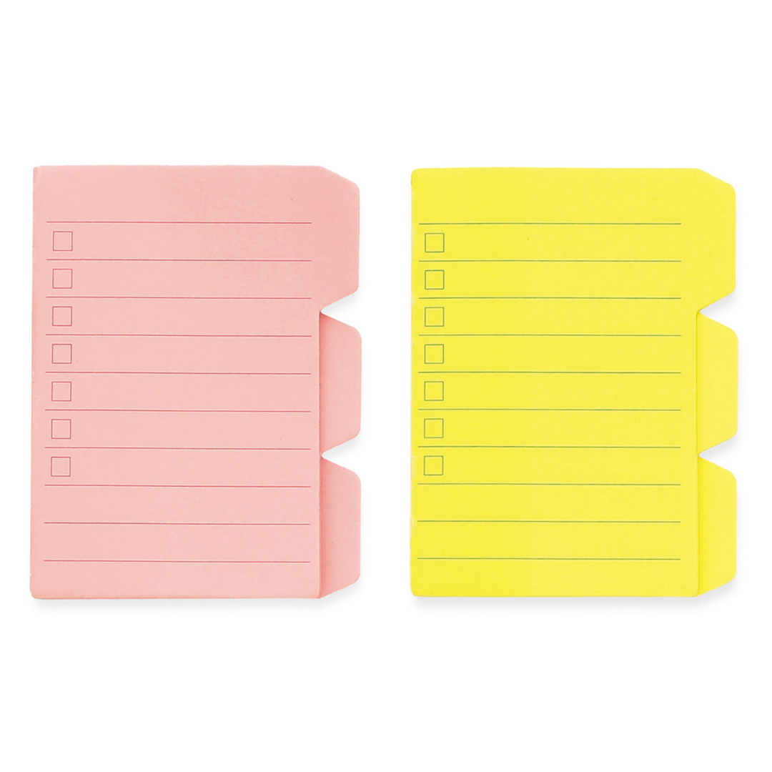 Hightide - Sticky Tab - Set de 60 Notas Adhesivas rayadas (5,7 x 7,5 c ...