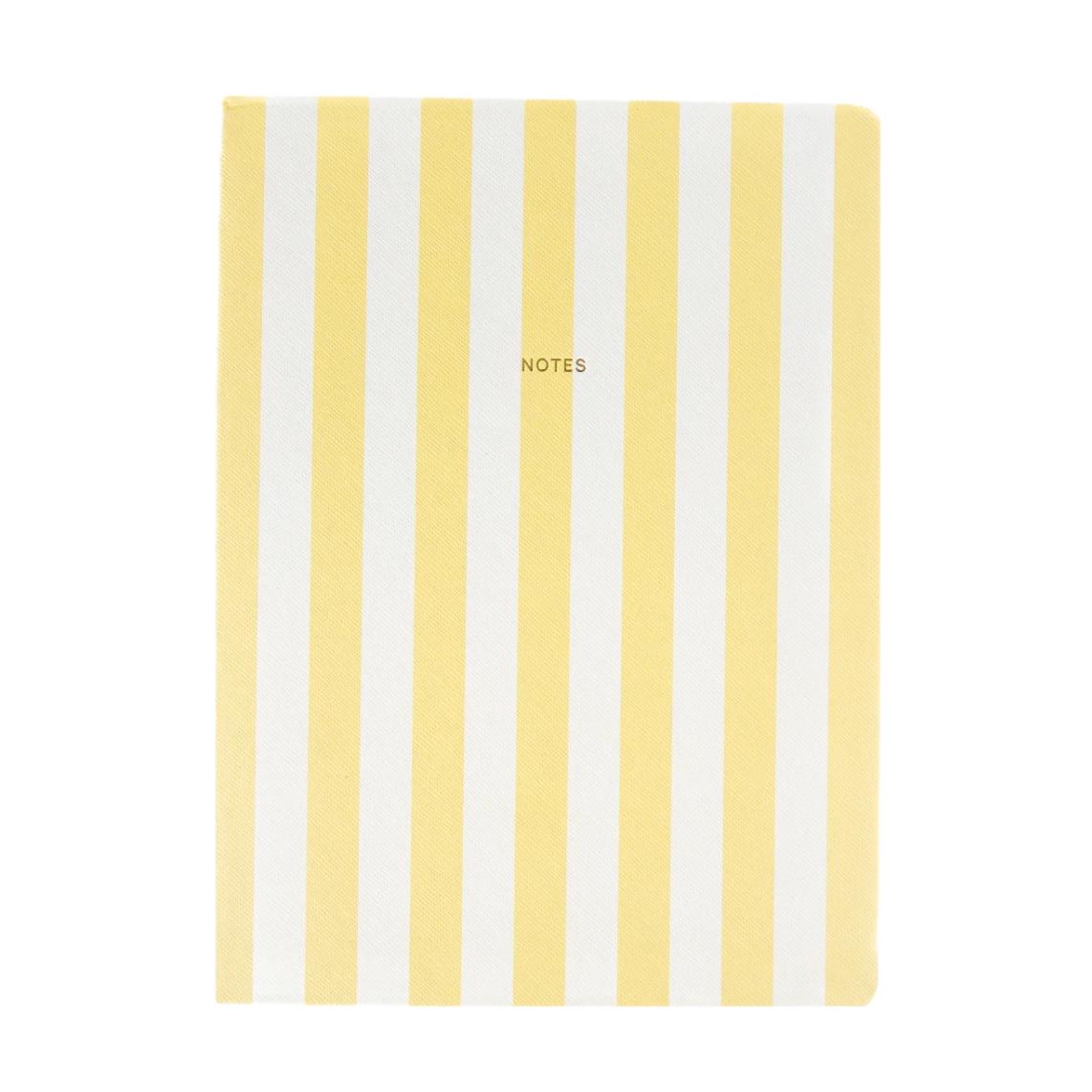 A-Journal - Notebook Stripes Orange - A5 Lined Notebook (16 x 21.5 cm ...