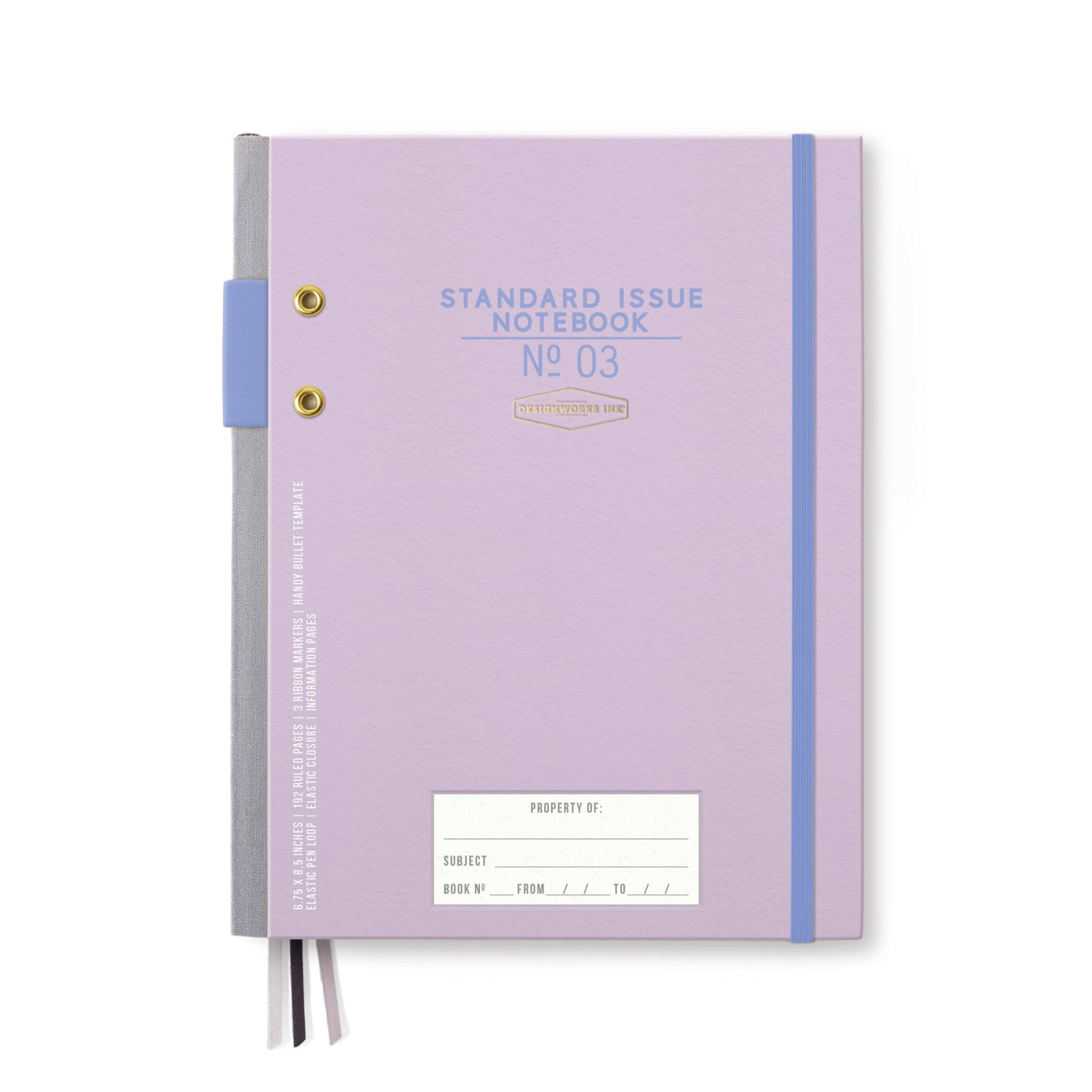 Designworks Ink – Standard Issue Notebook No. 3 Black – A5 Daily Plann ...