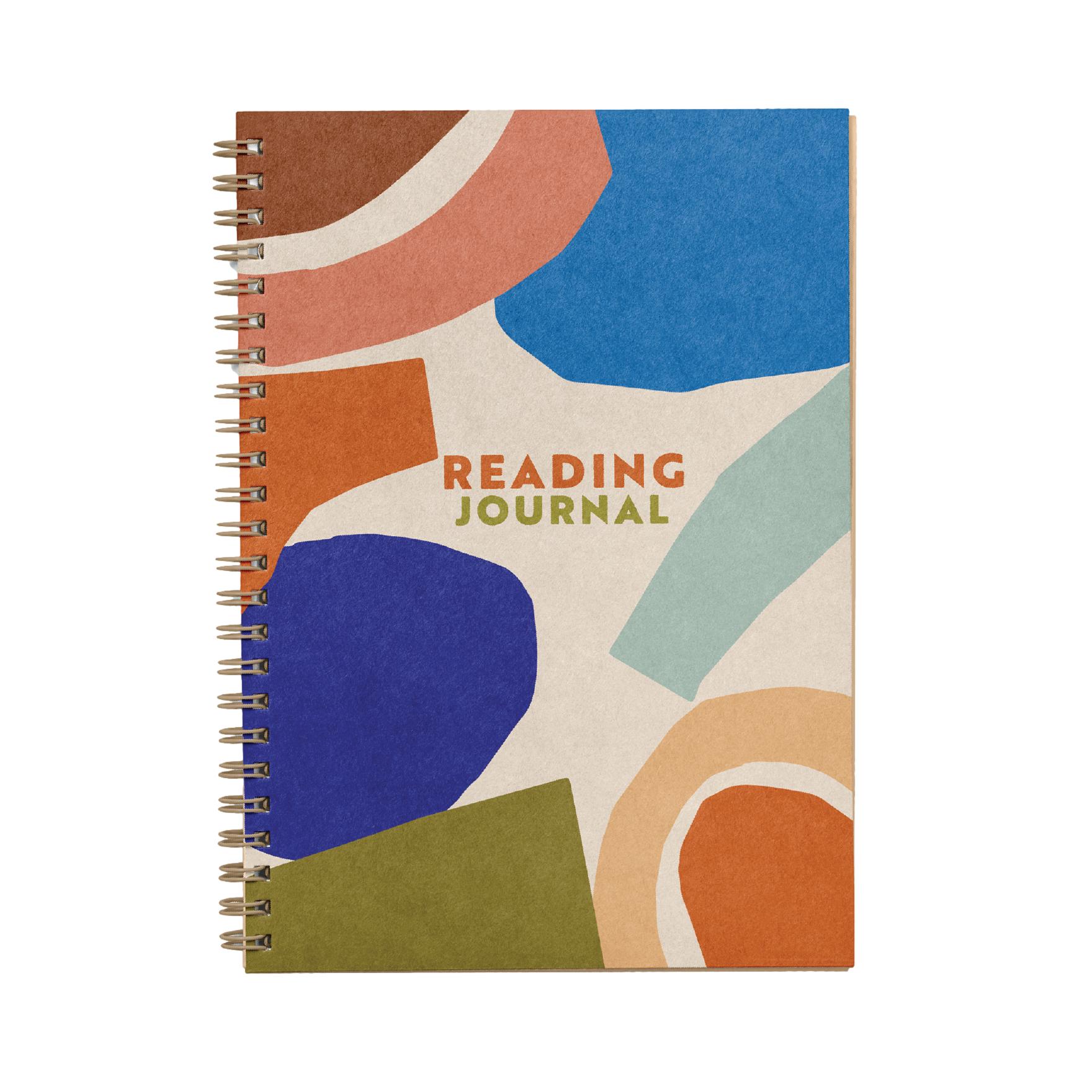 Good Tuesday - Organic Paper Shapes - A5 Reading Notebook (14.8 x 21 c ...