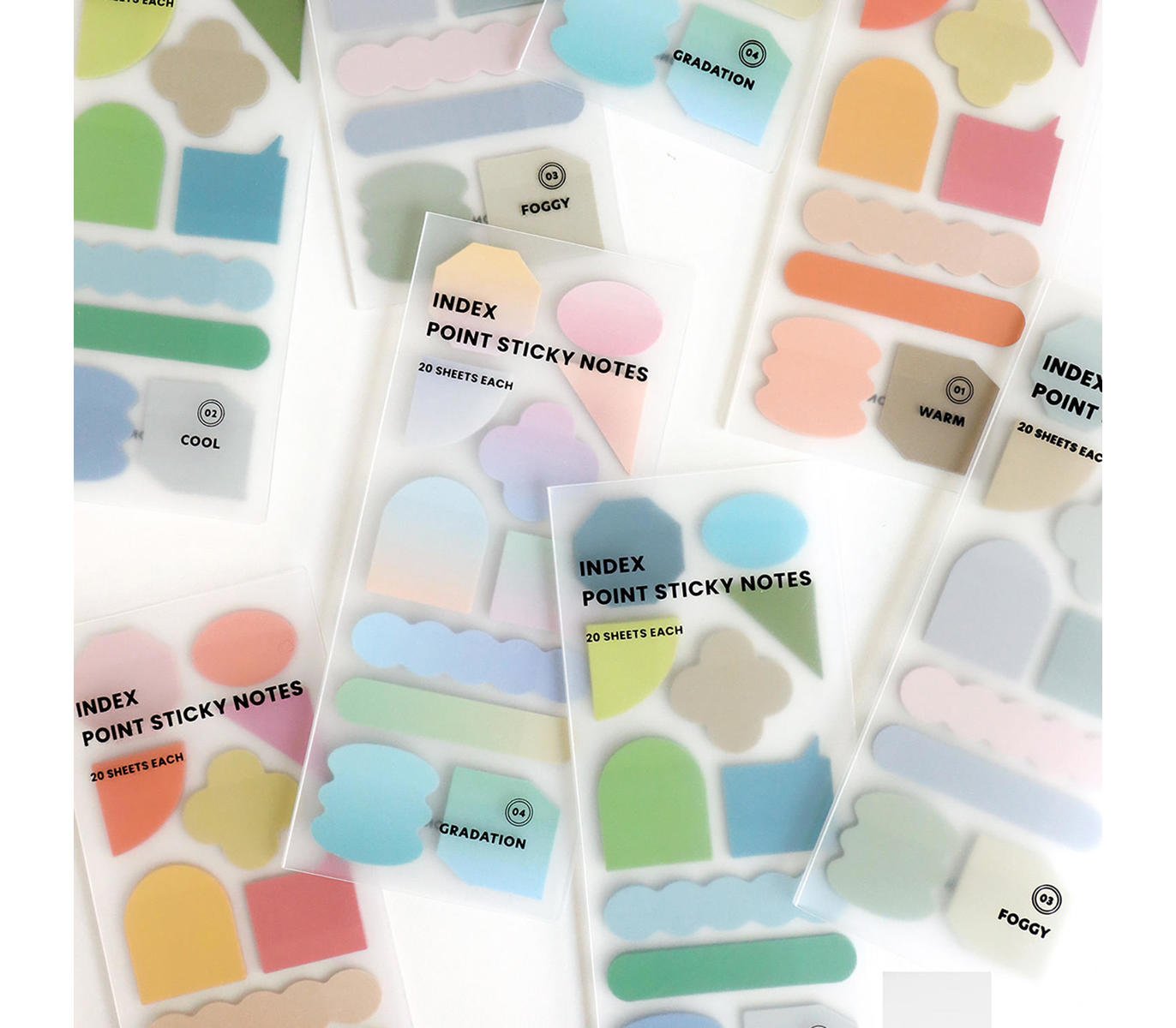 Iconic – Index Point – Set de marcadores adhesivas (14,3 x 6 cm ...