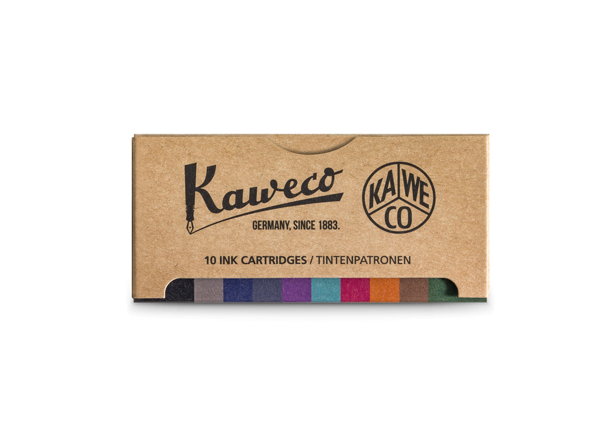Kaweco - Box of 10 fountain ink cartridges - Various colors – Notable ...
