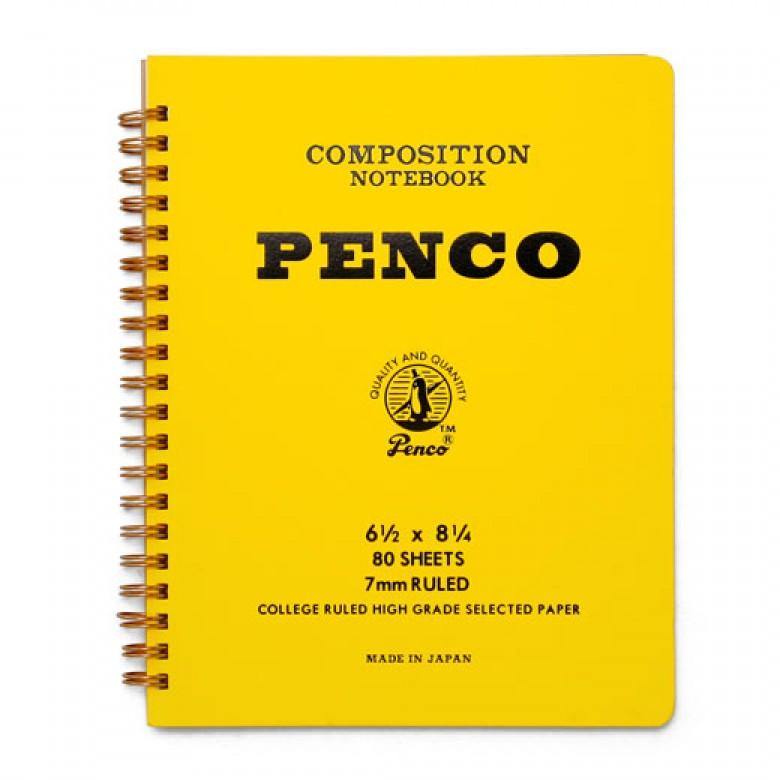 Penco – Coil Notebook L – Yellow Lined Notebook B5 (17.4 x 21 cm ...