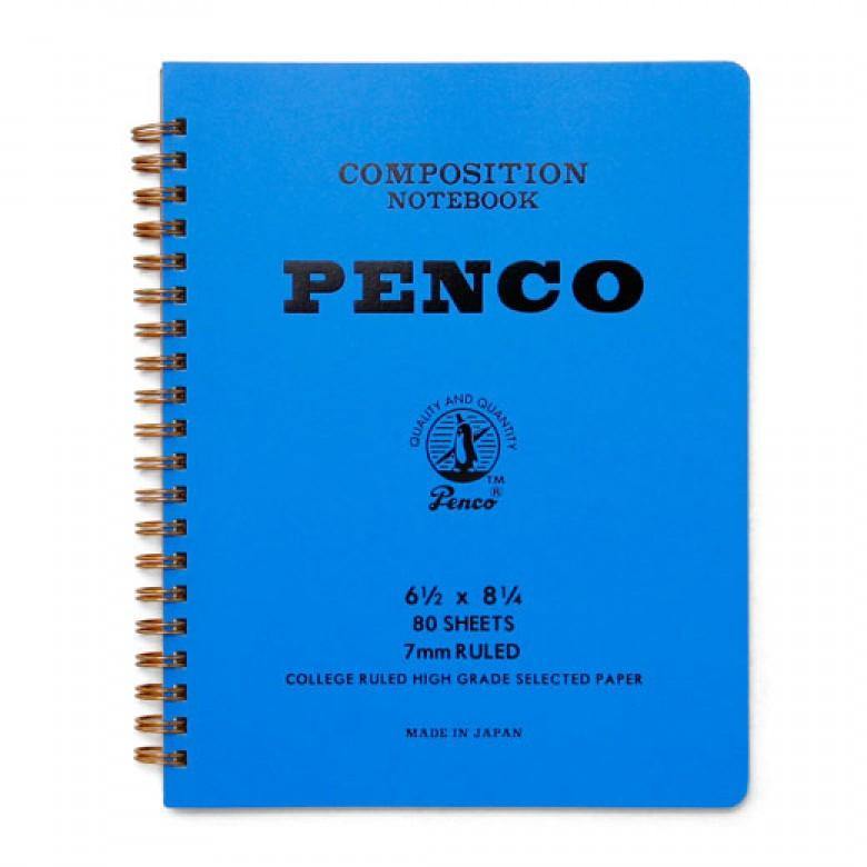 Penco – Coil Notebook L – Blue Lined Notebook B5 (17.4 x 21 cm ...