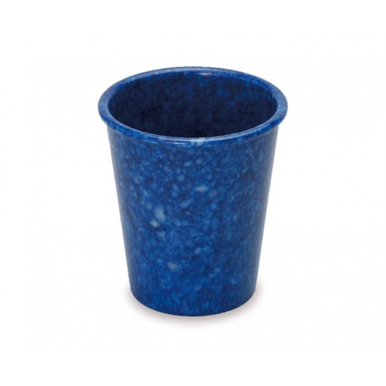 Hightide - Marble Pen Pot Blue - Blue pencil holder (9 x 8.2 cm ...
