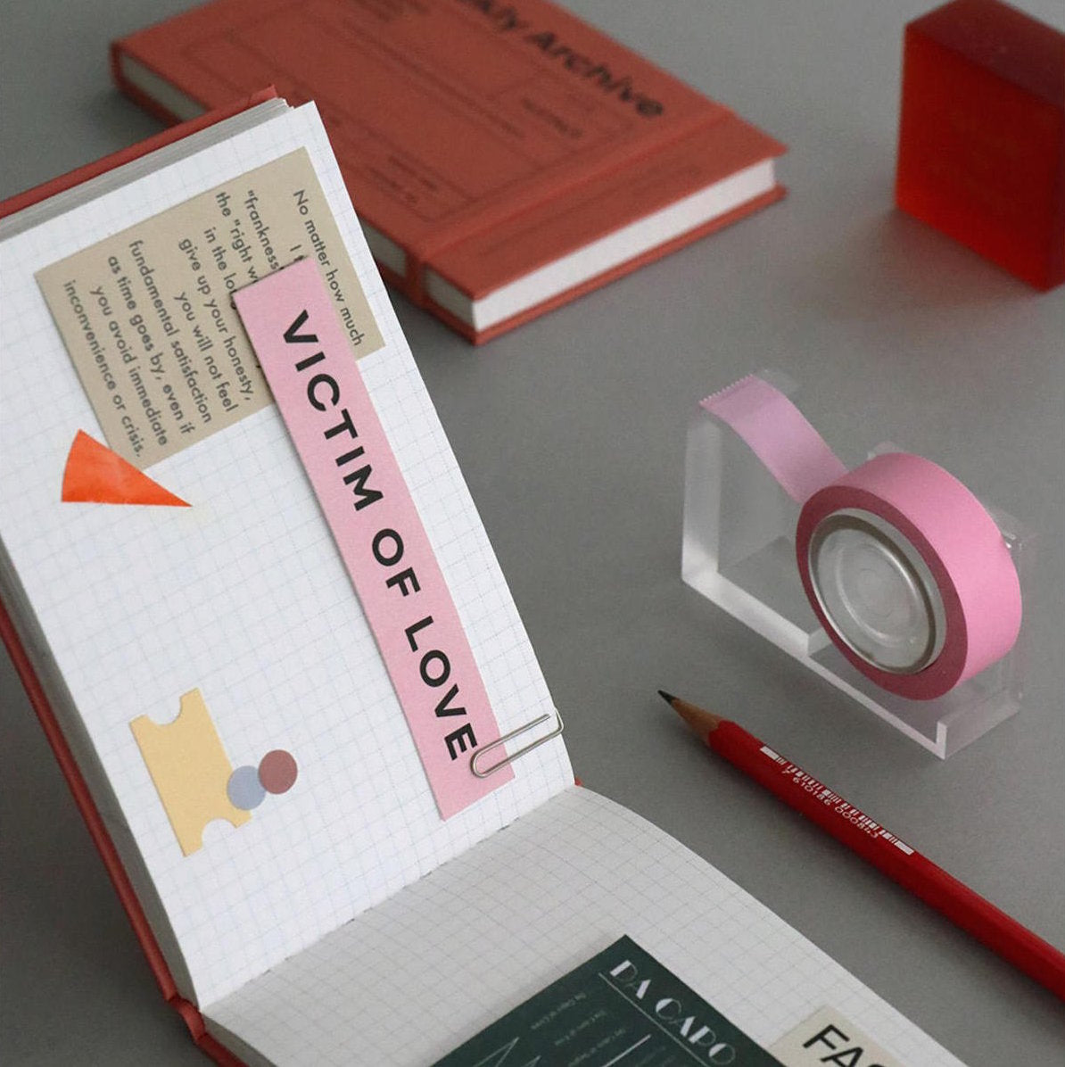 Iconic - Weekly Archive Planner Sunset – Planificador semanal rojo B7 ...