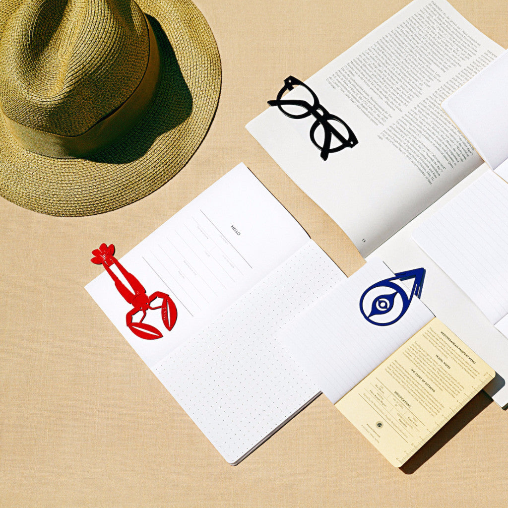 Octaevo - Bon Vivant - Red bookmark (11.7 x 5cm) – Notable-Notebooks.com