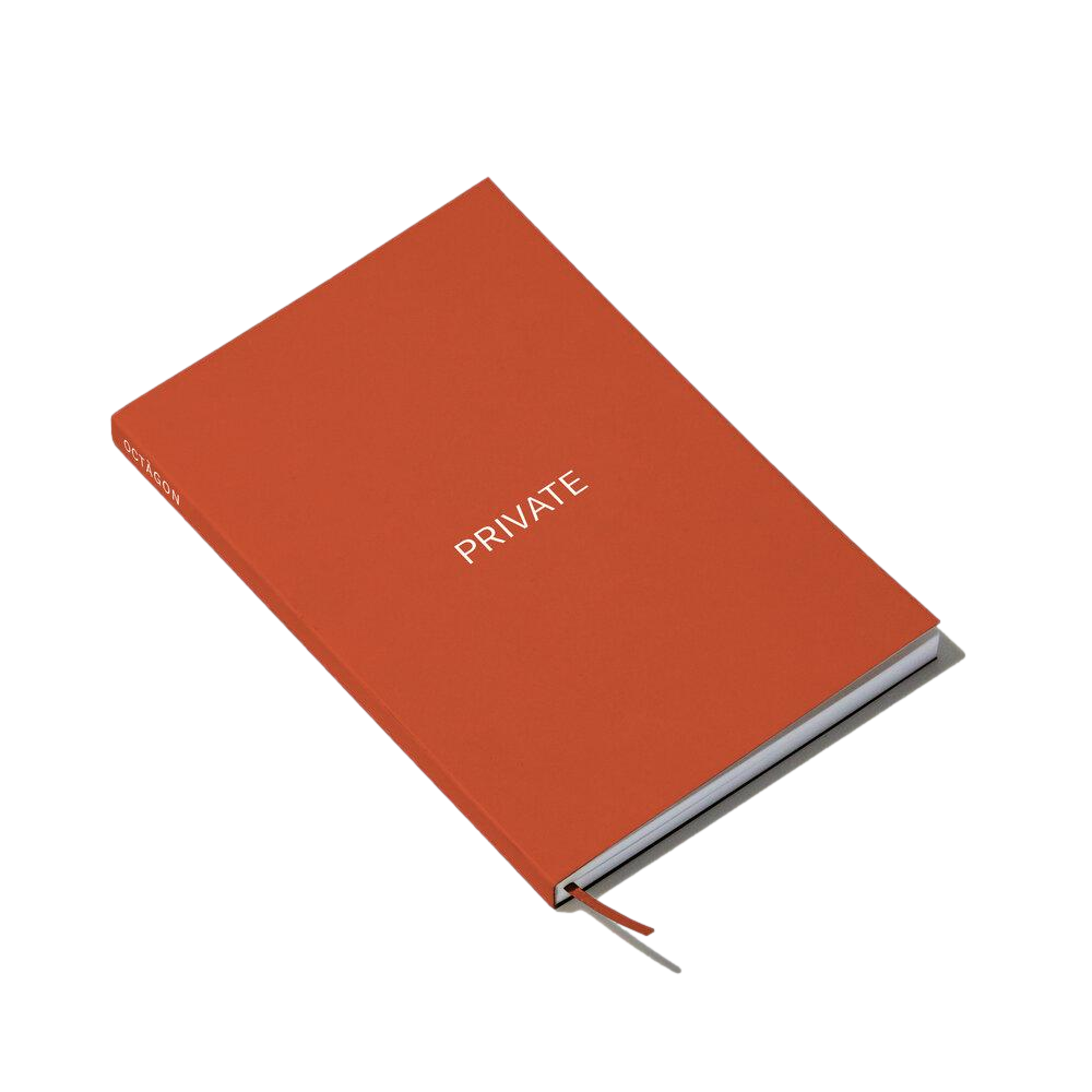 Octagon Design – Private Notebook - A5 Dot Mesh Notebook (13.5 x 20 cm ...