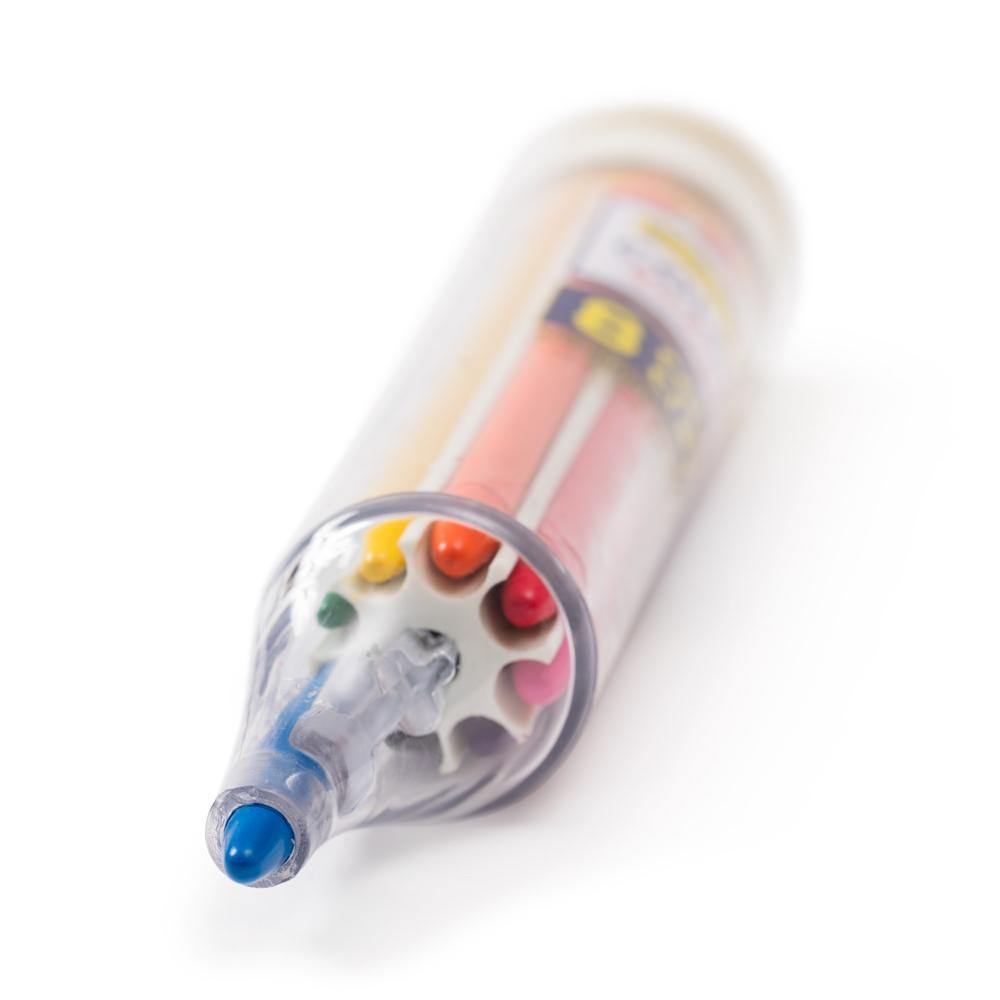 Penco - 8 Color Crayon - Mechanical pencil with 8 colored crayons (13 ...