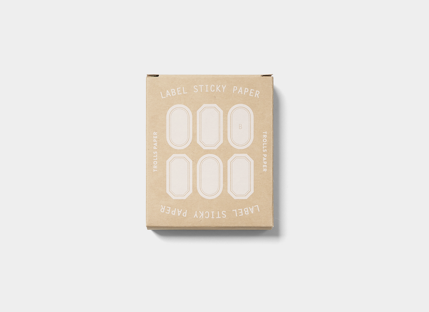 Trolls Paper – Sticky Label Paper B Type – Box of 20 Adhesive Labels ...