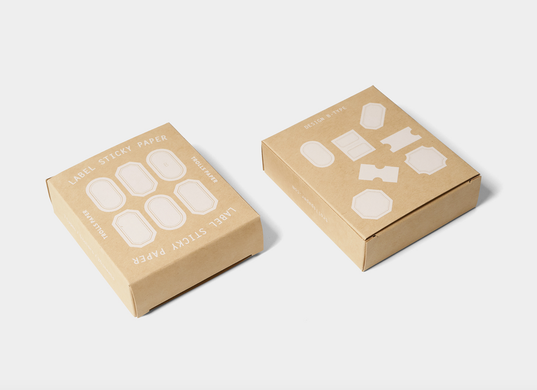 Trolls Paper – Sticky Label Paper B Type – Box of 20 Adhesive Labels ...