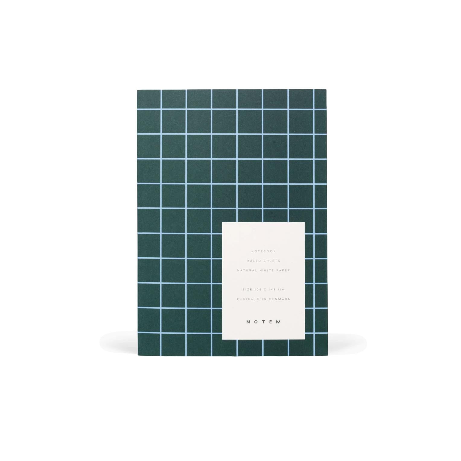 Notem Studio – Uma – Green Lined Notebook A6 (10.5 x 14.8 cm) – Notable ...